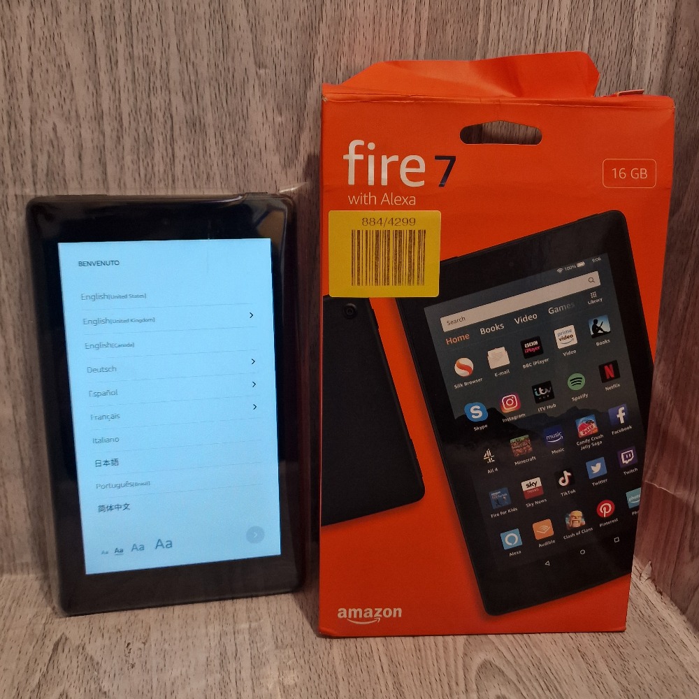 Amazon Fire 7 9th Gen - 16GB - Immaculate - Box Unsealed - Own4Less